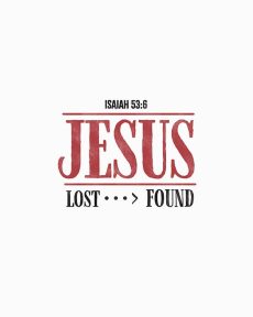 Lost. Jesus. Found. | Lambs Path